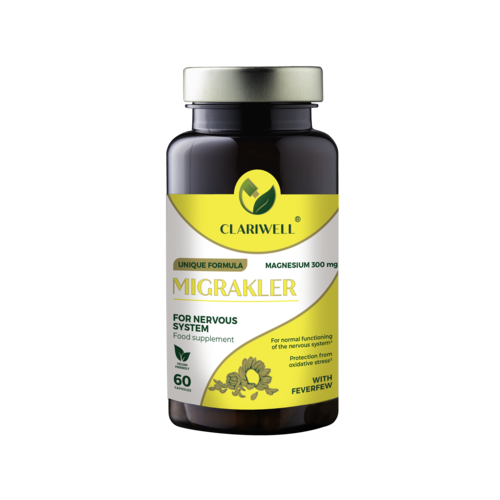 MIGRAKLER with Feverfew and Magnesium | Clariwell